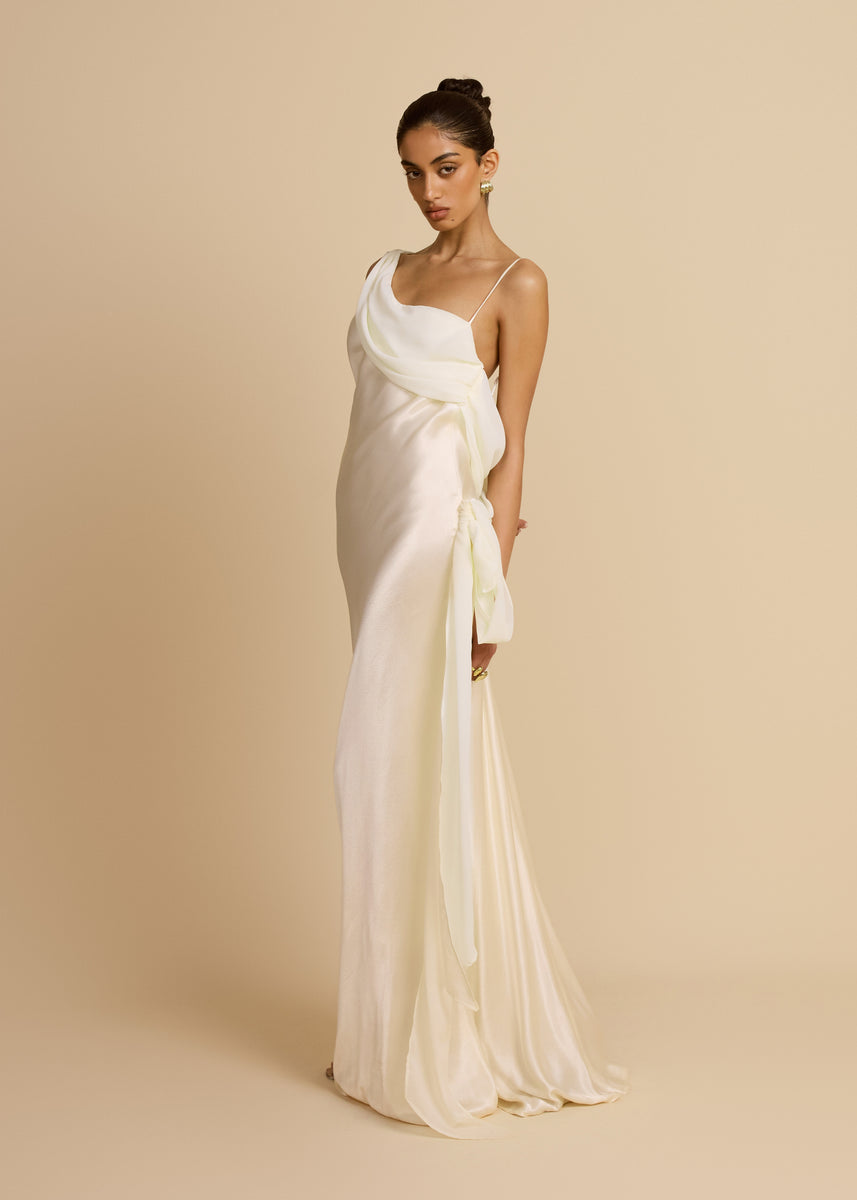 HELENA DRESS IVORY – ARCINA ORI