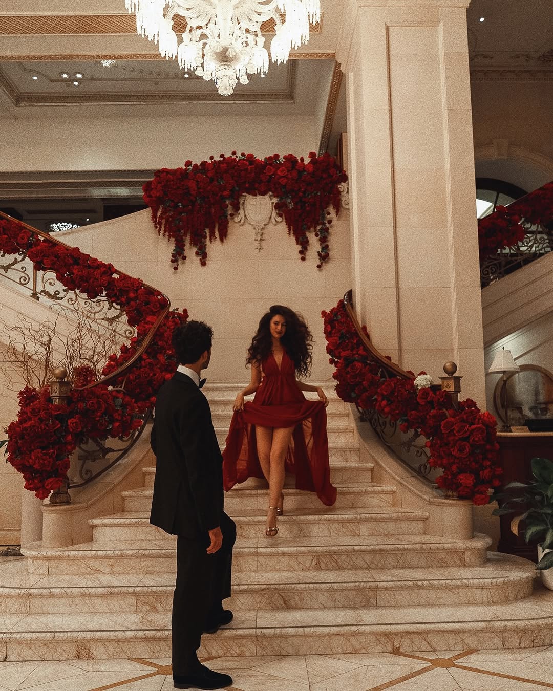 FLORENCE DRESS RED – ARCINA ORI